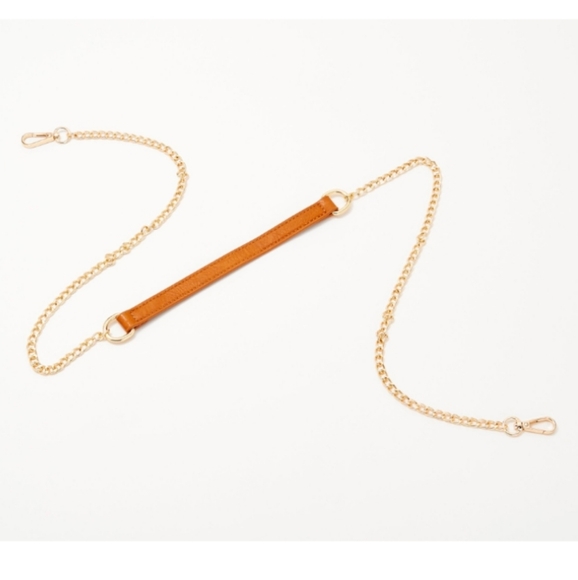 Ahdorned | Bags | Ahdorned Handbag Strap Browngold | Poshmark